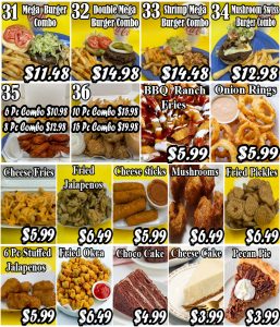 Menu – Big Easy LA